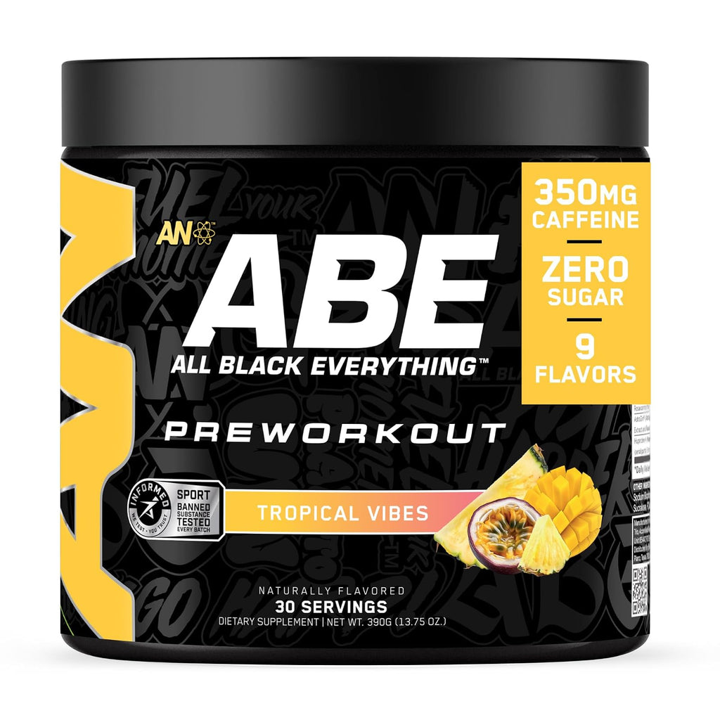All Black Everything pre-workout energy boost