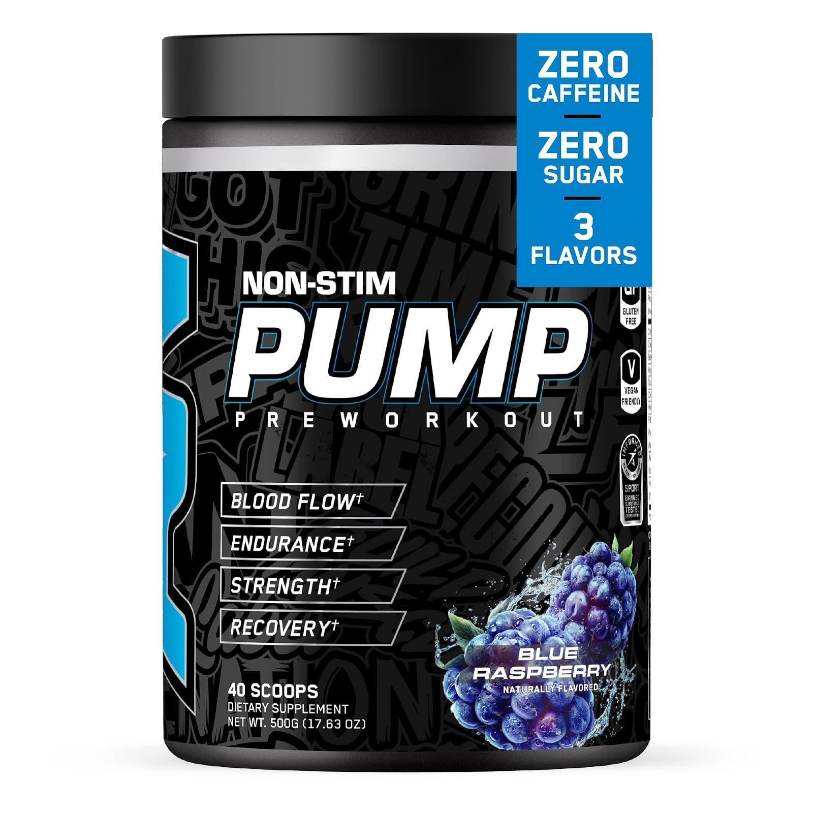 All Black Everything pre-workout energy boost