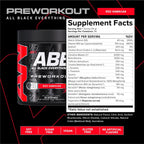 All Black Everything pre-workout for muscle support