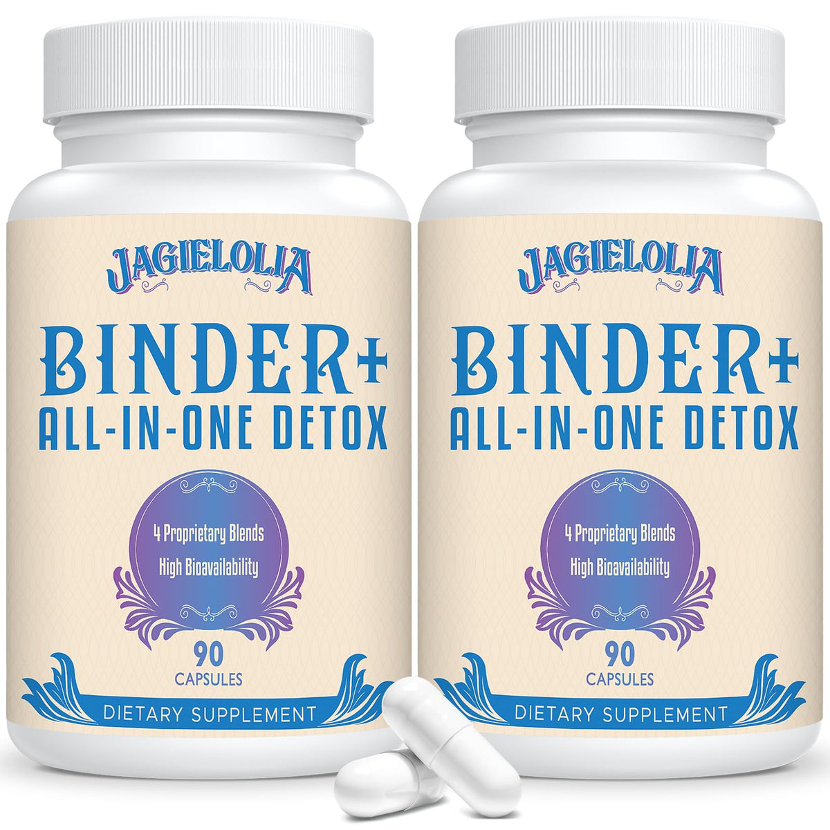 All-in-One Detox Binder capsules