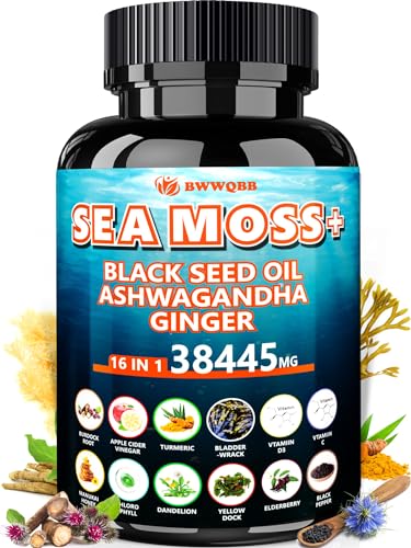 All-in-one sea moss capsules