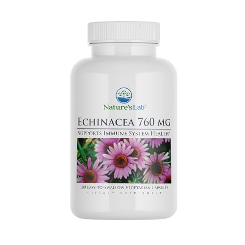 All-natural echinacea capsules for wellness