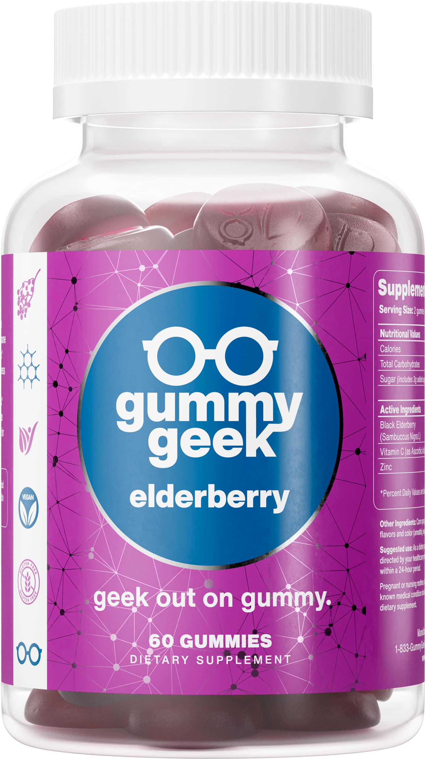 all-natural elderberry gummies for immunity