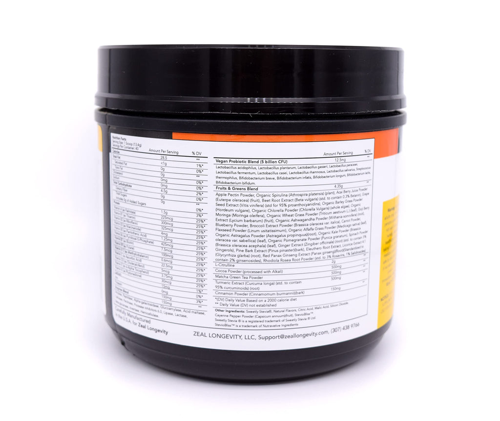 all natural greens blend supplement