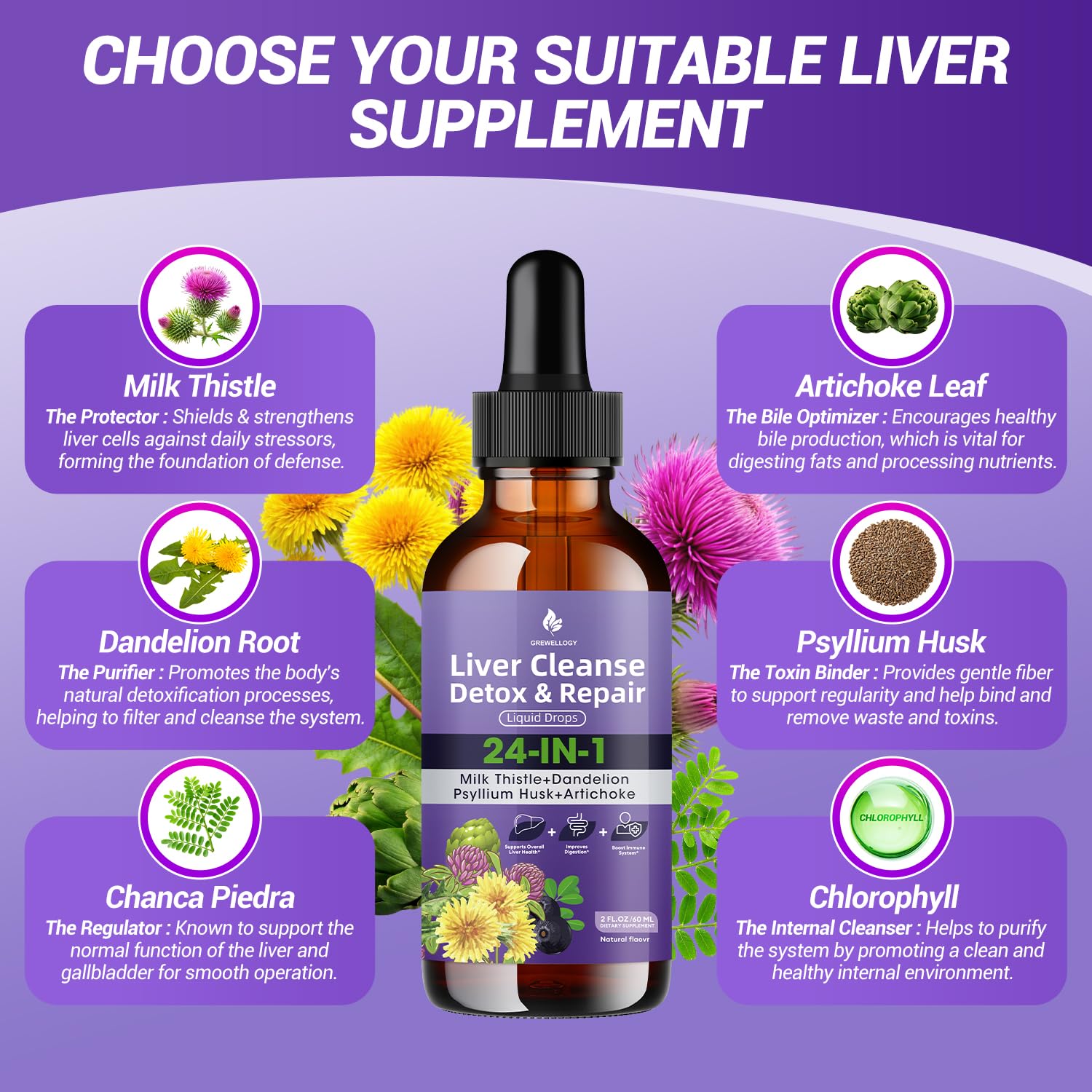 All-natural herbal liver cleanse