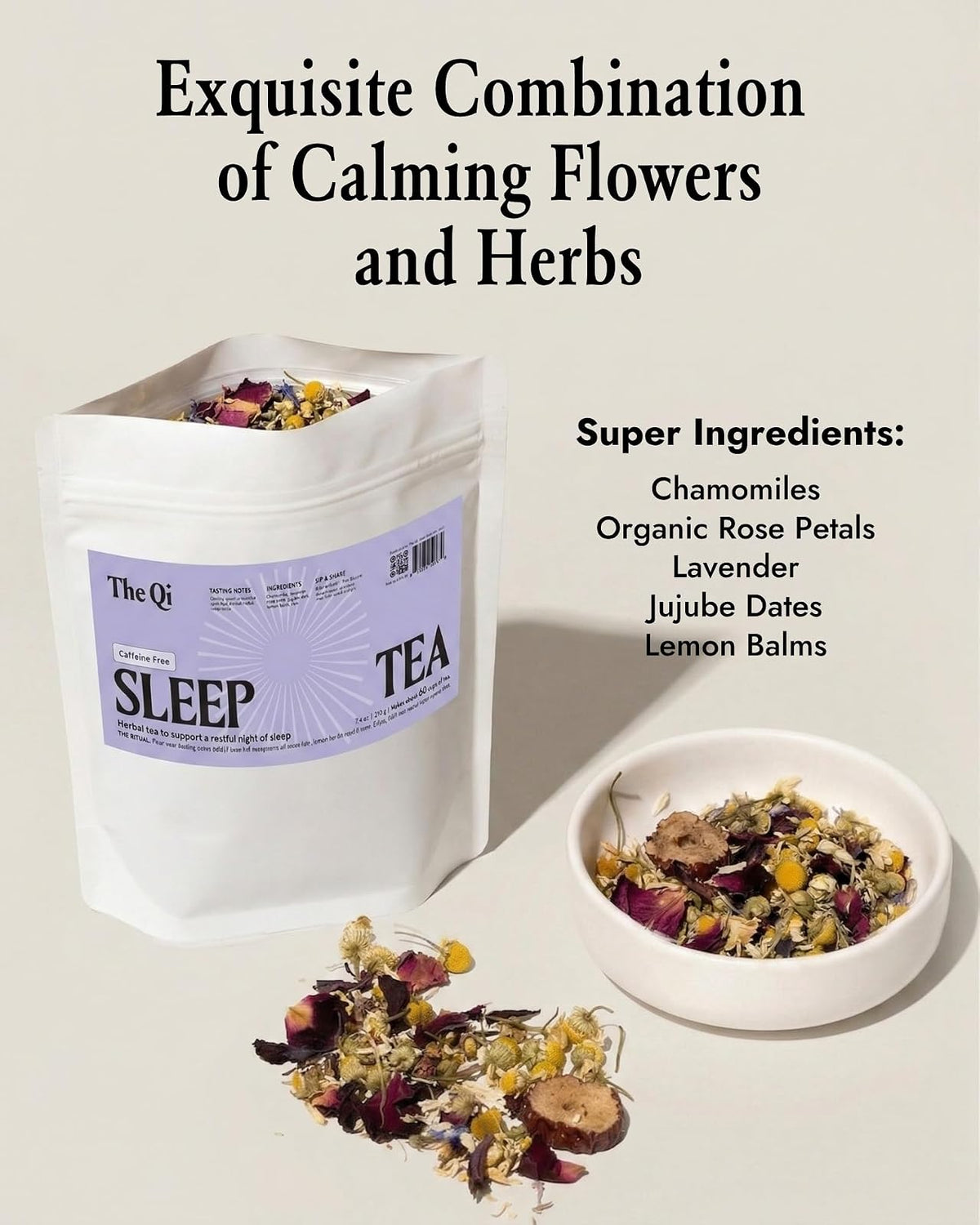 All natural herbal tea for relaxation