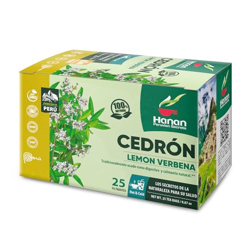 all-natural lemon verbena tea bags