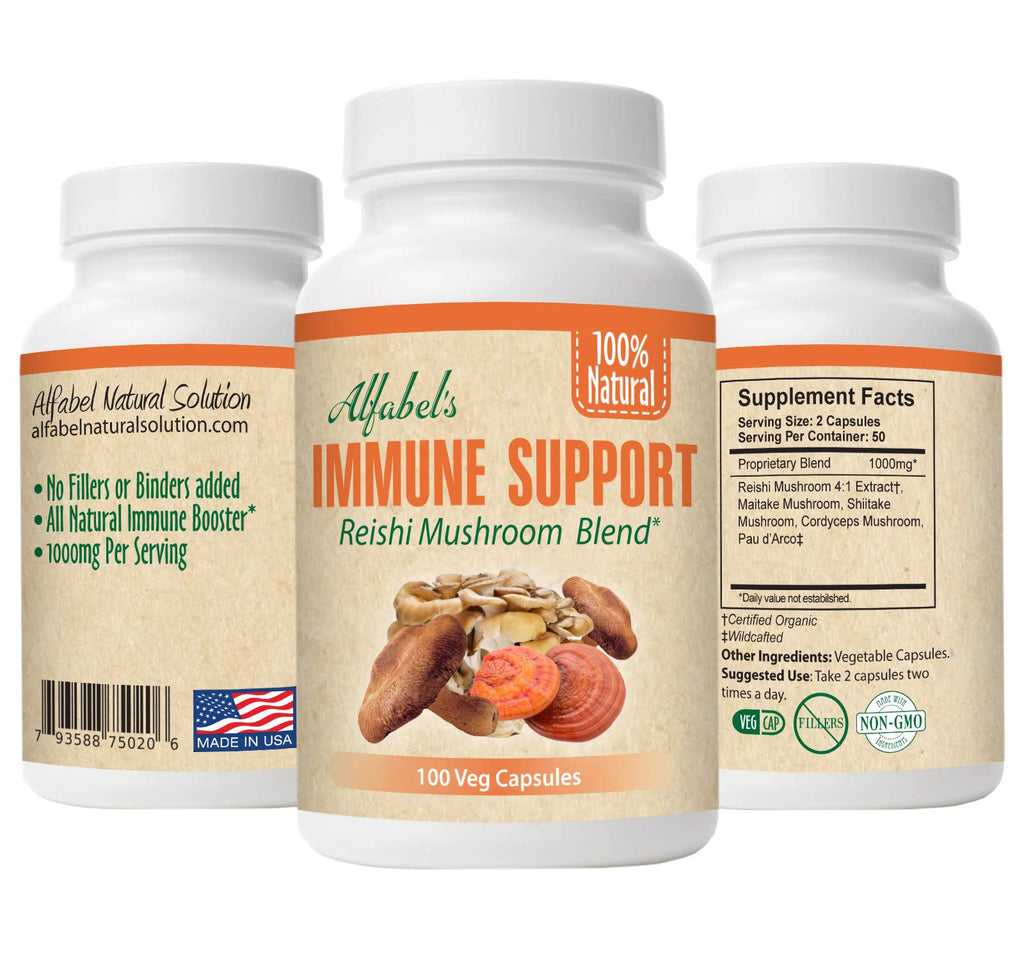 all-natural mushroom supplement for immunity