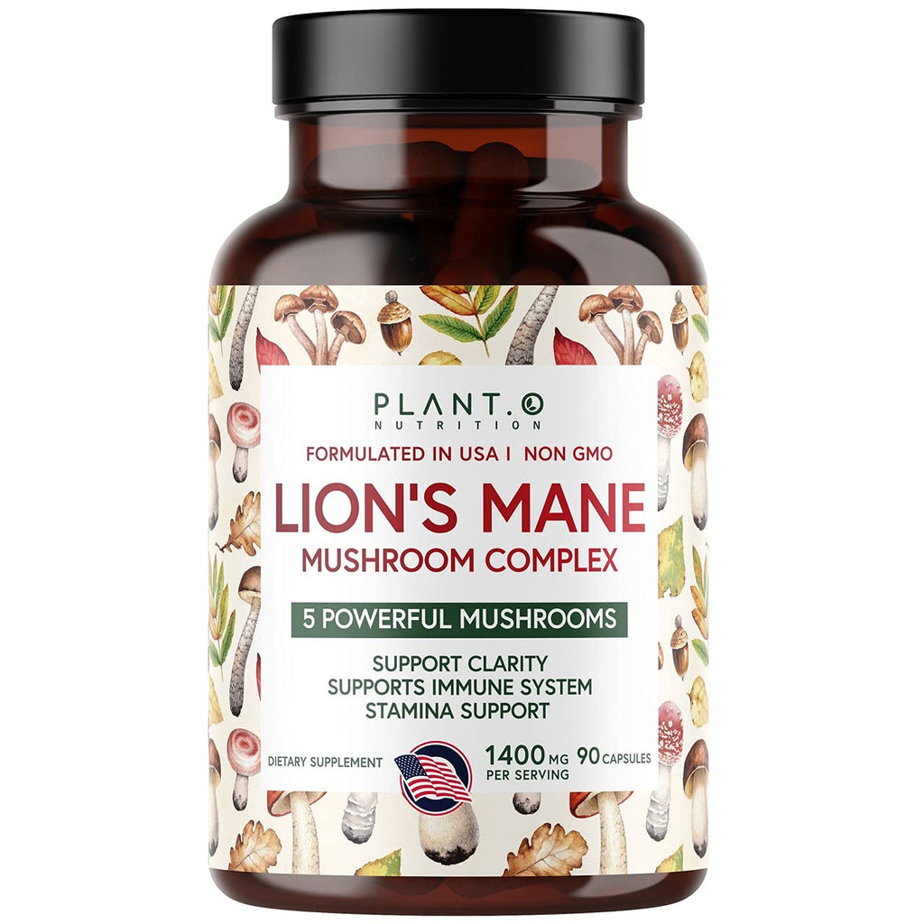 All-natural nootropic mushroom supplement