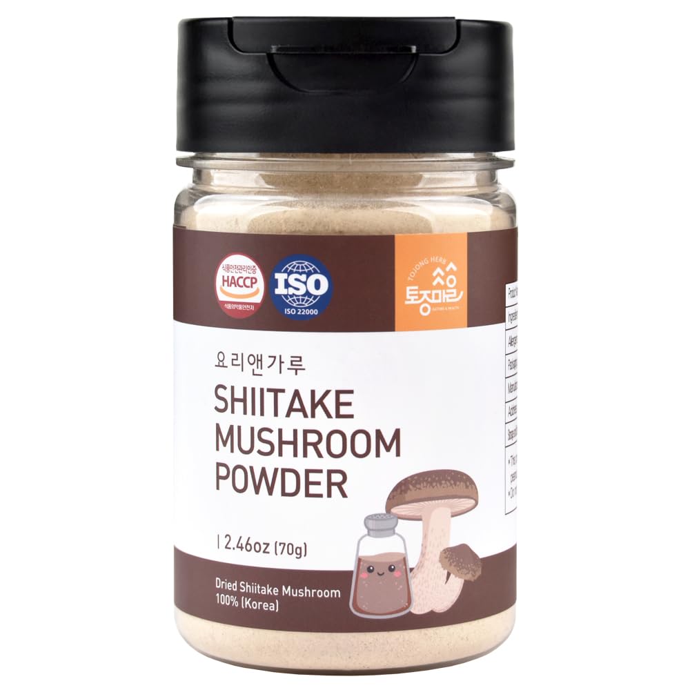 all-natural shiitake mushroom powder