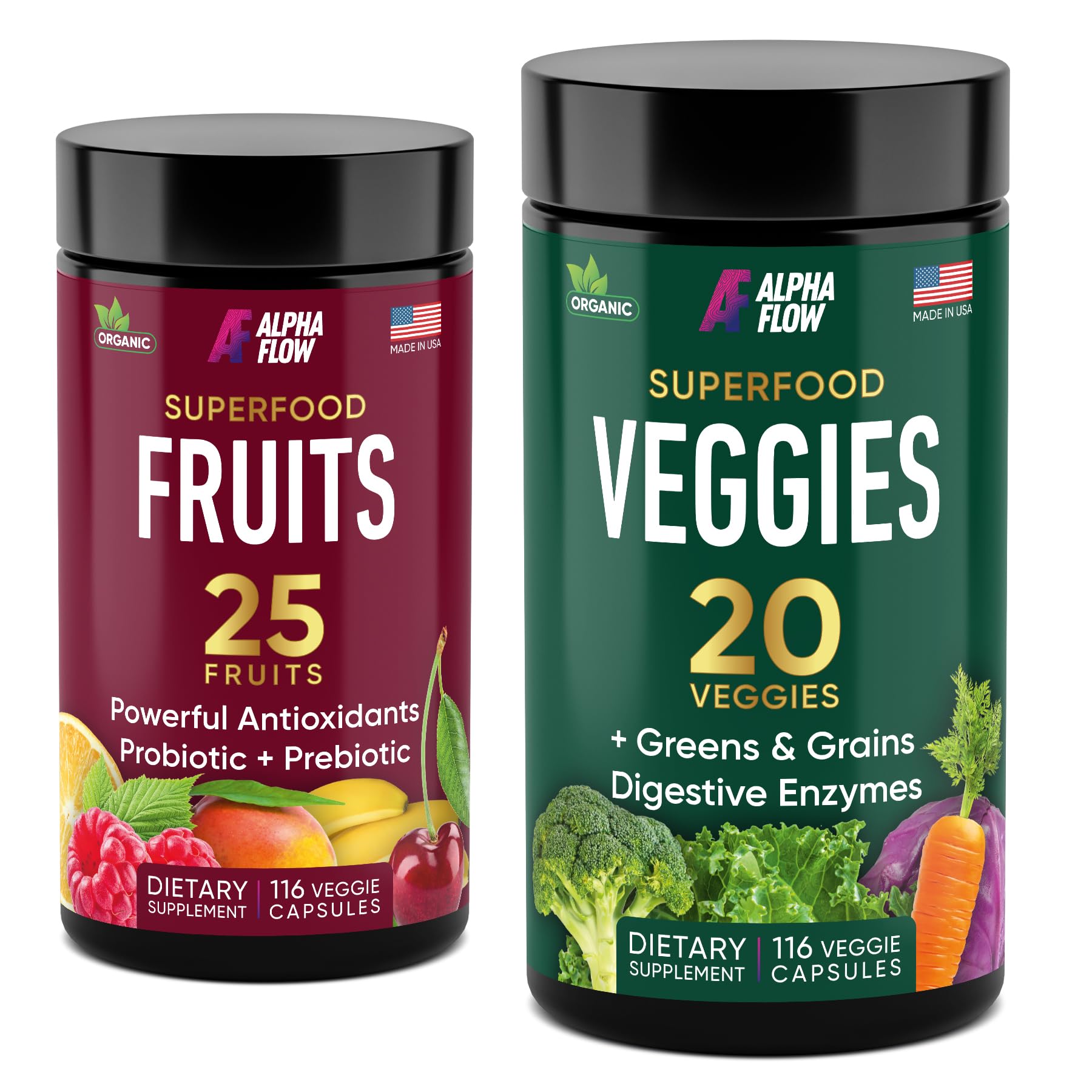 all-natural superfood supplement capsules