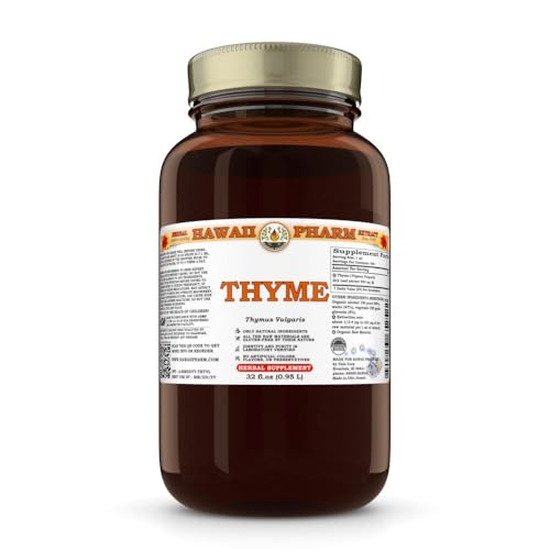 all natural thyme tincture extract