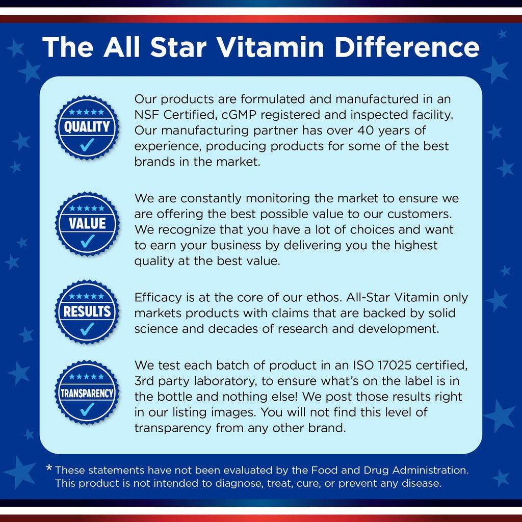 All-Star vitamins for holistic health