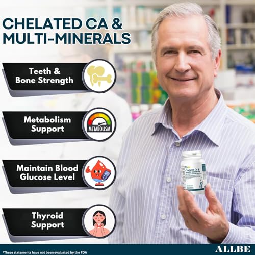 ALLBE chelated calcium for better absorption
