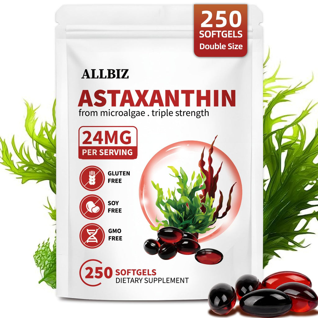 ALLBIZ Astaxanthin softgels for health