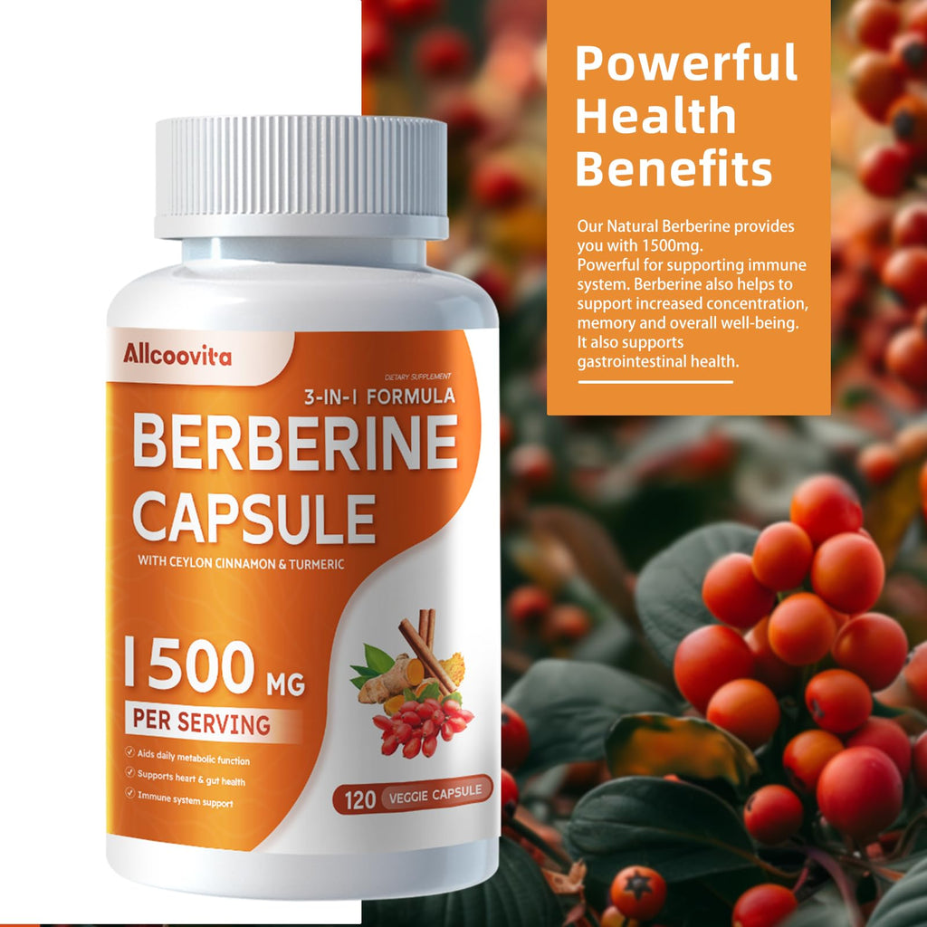 Allcoovita berberine for weight management