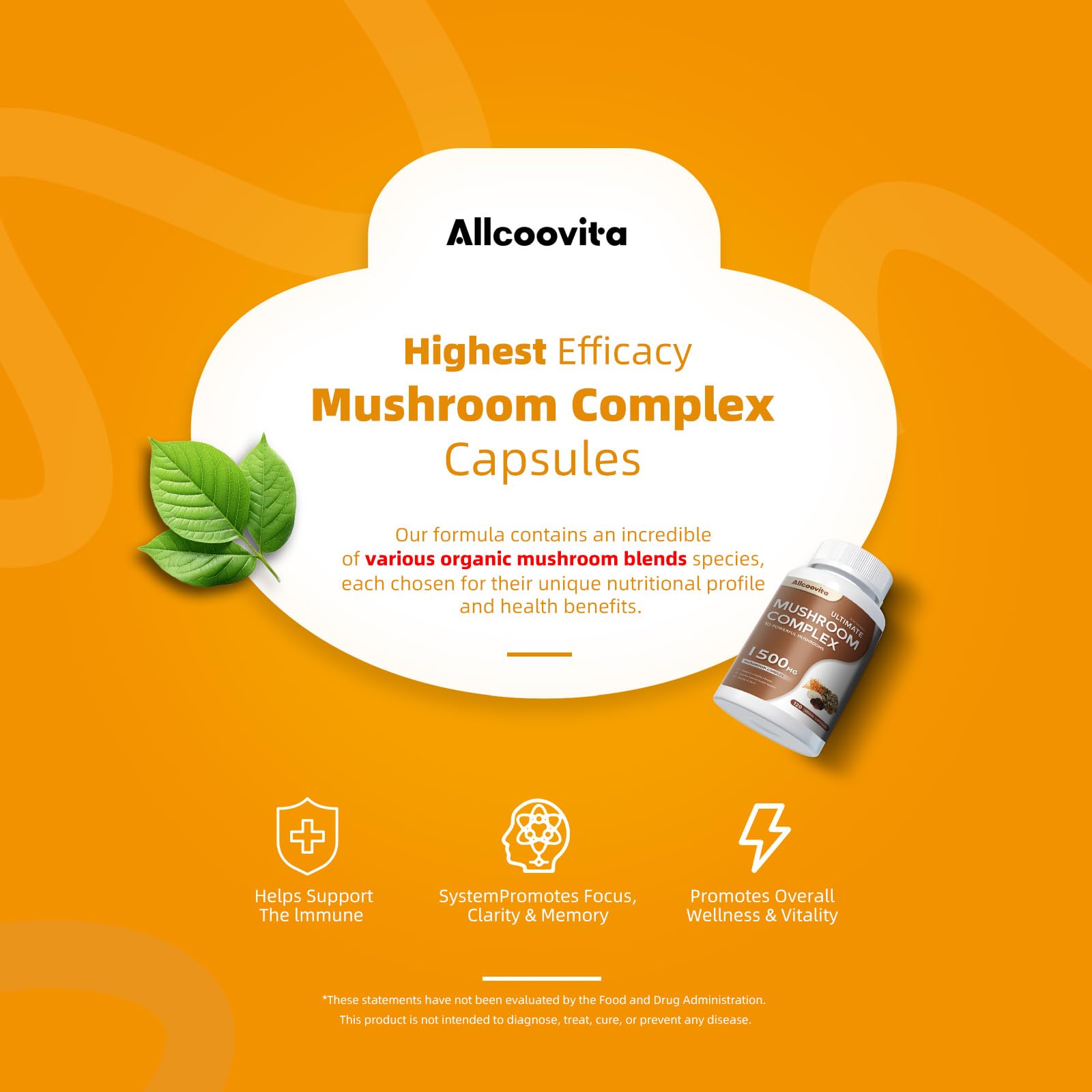 Allcoovita capsules for daily energy