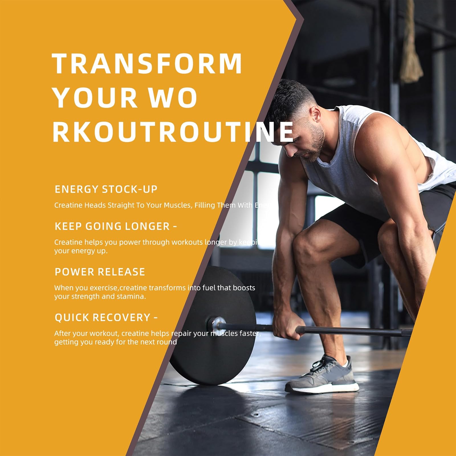 Allcoovita creatine for strength training