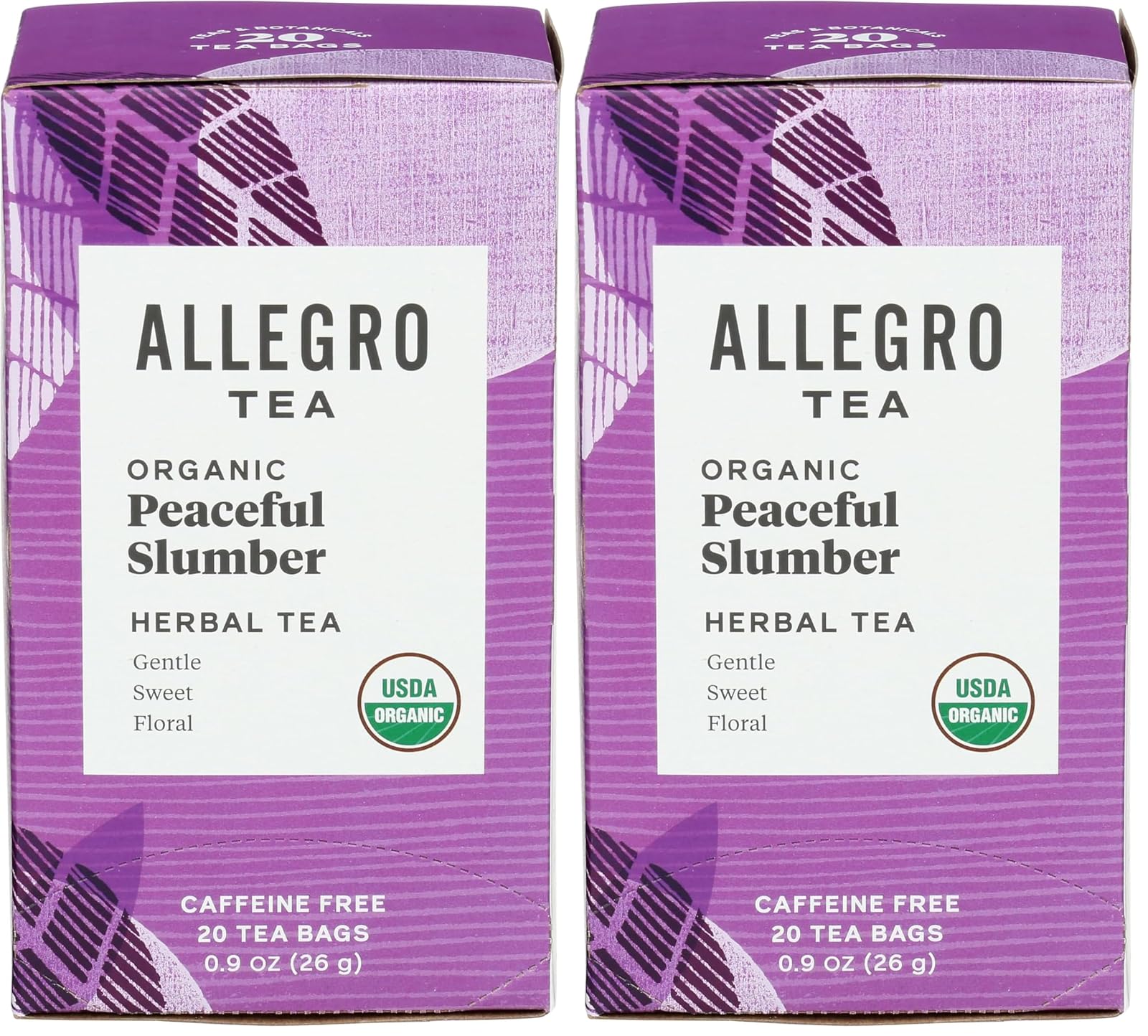 Allegro Tea Organic Peaceful Slumber Bags