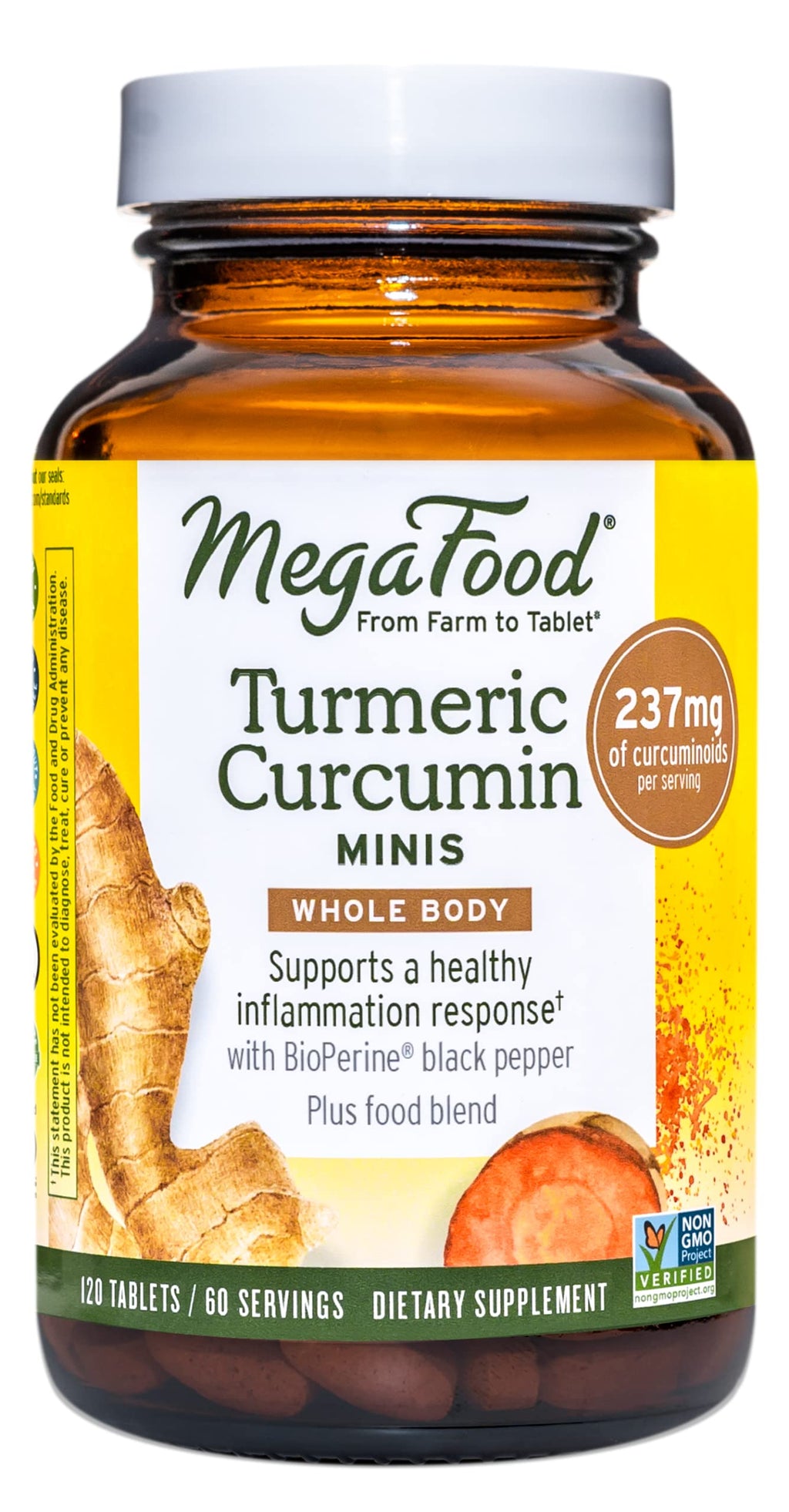 allergen-free turmeric health tablets