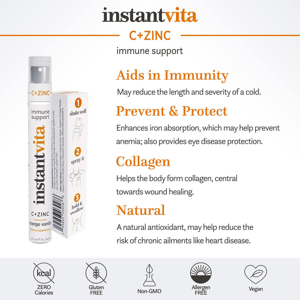 Allergen-free zinc vitamin benefits