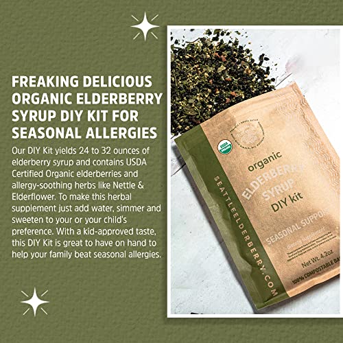 allergy relief elderberry syrup benefits