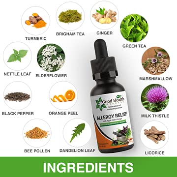 allergy relief herbal extract dosage