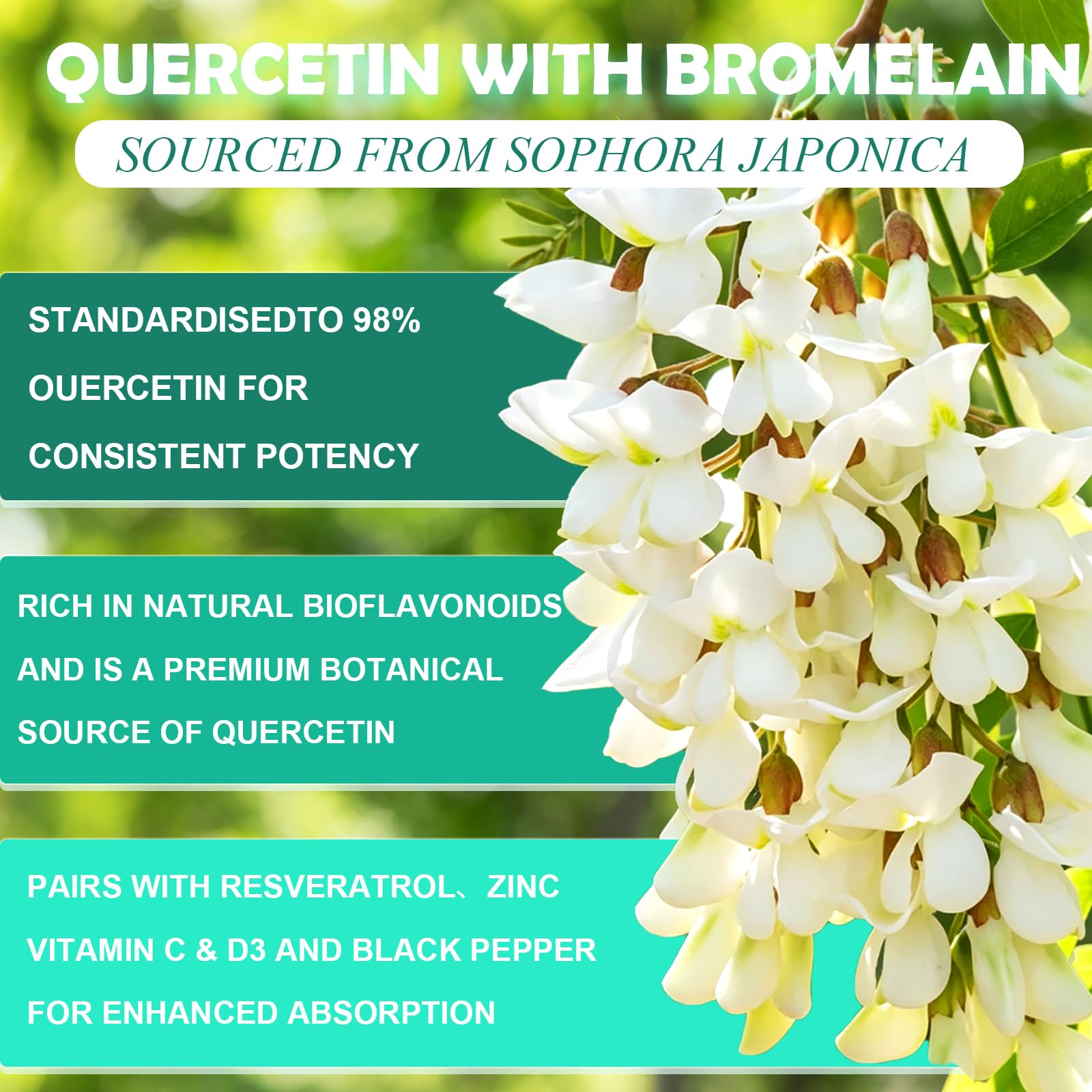 Allergy relief with Quercetin