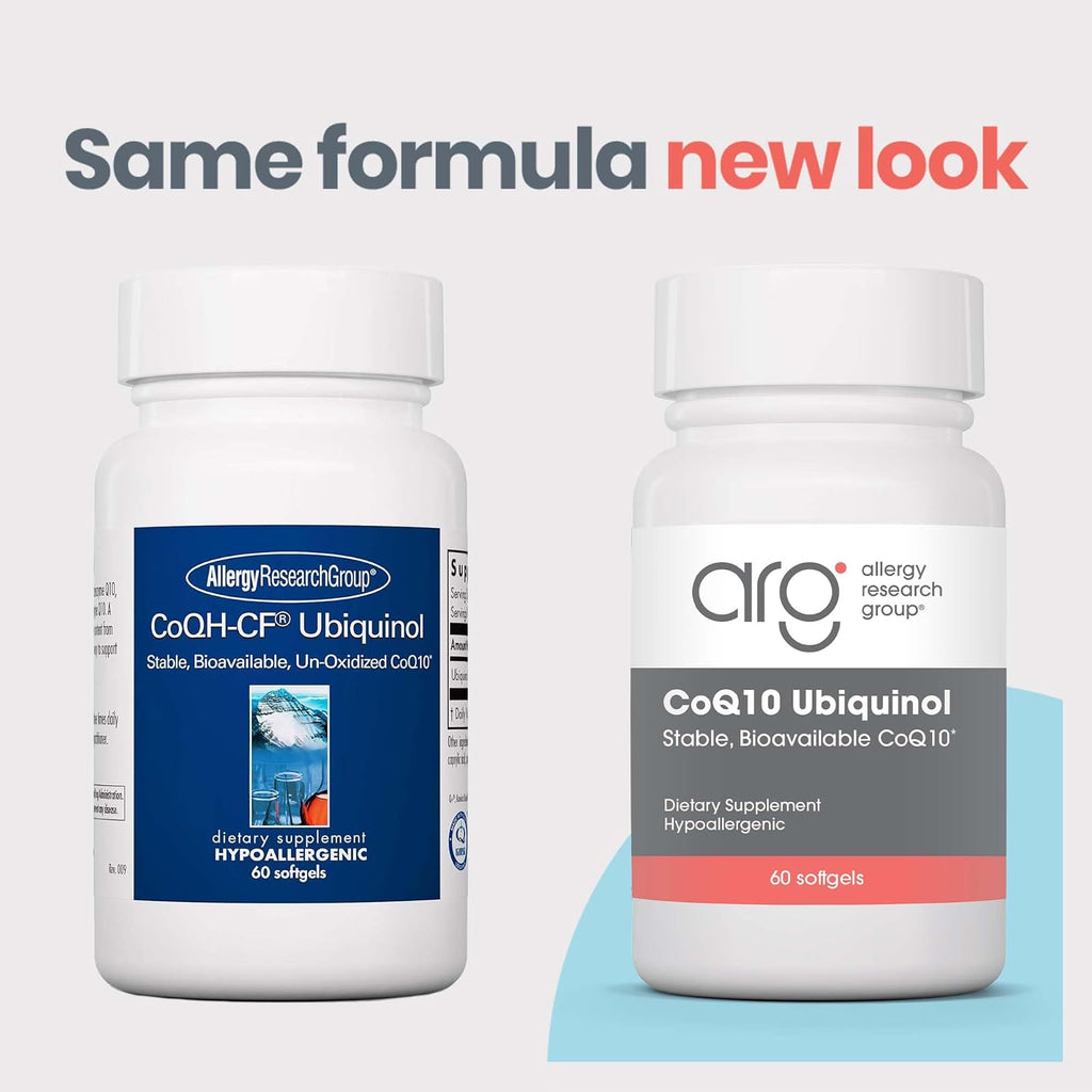 Allergy Research Group CoQ10 benefits