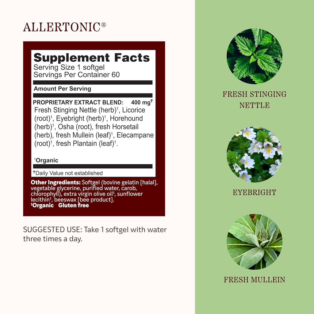Allertonic softgels for immune support