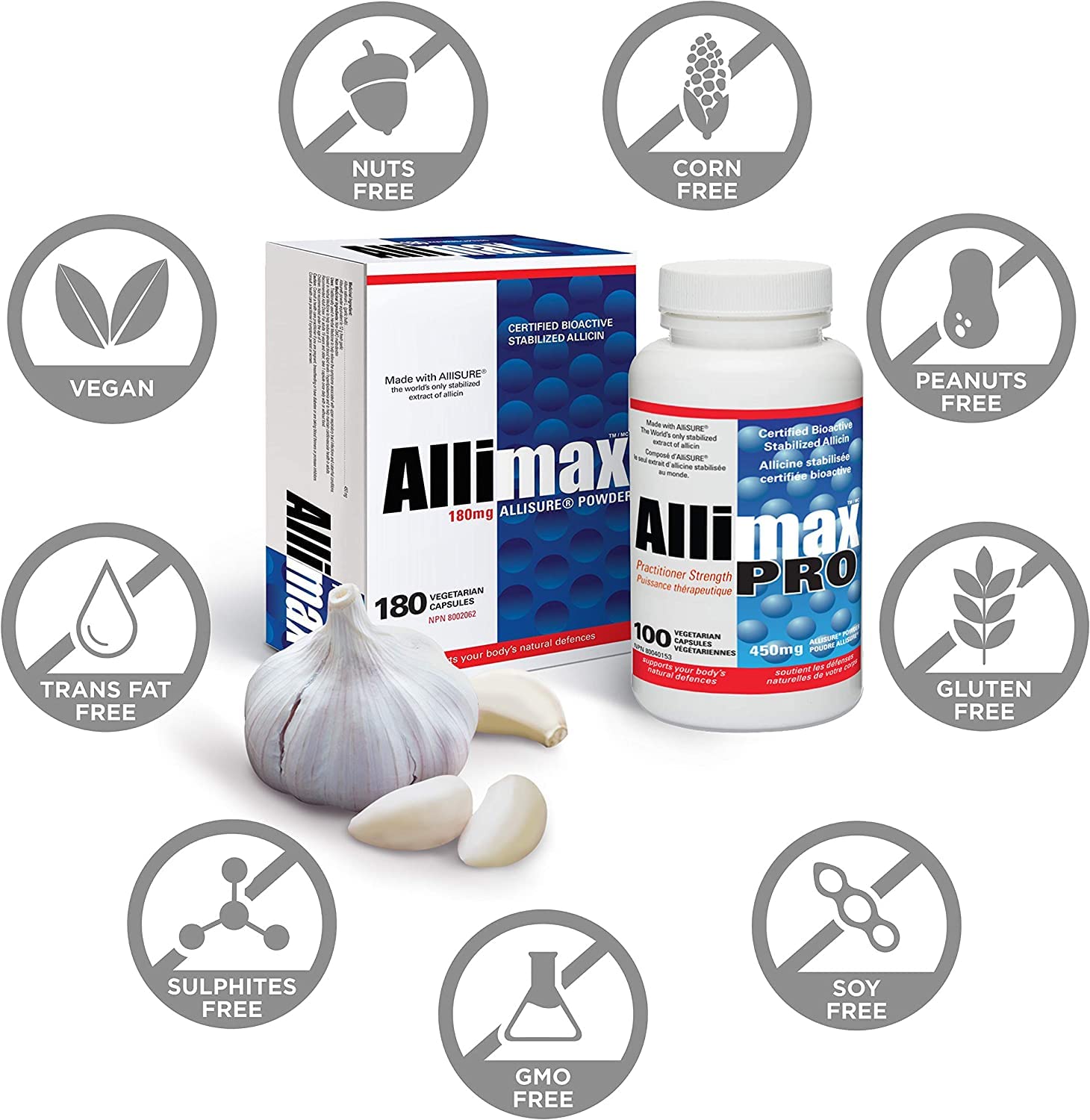 ALLIMAX garlic for cholesterol management
