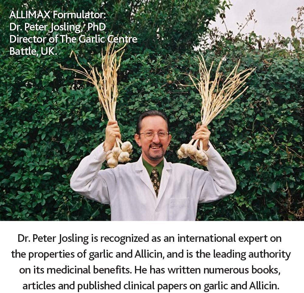 Allimax garlic for heart support