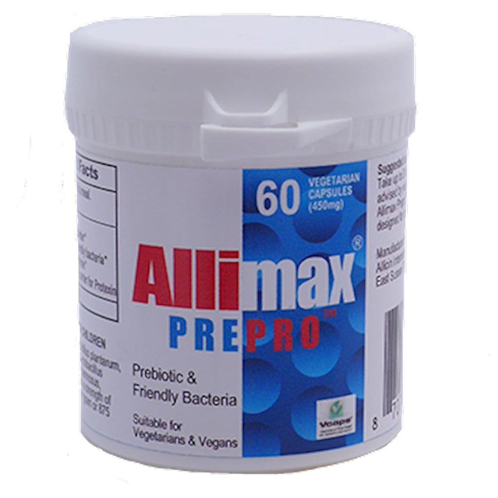 ALLIMAX Pre Pro digestive health capsules