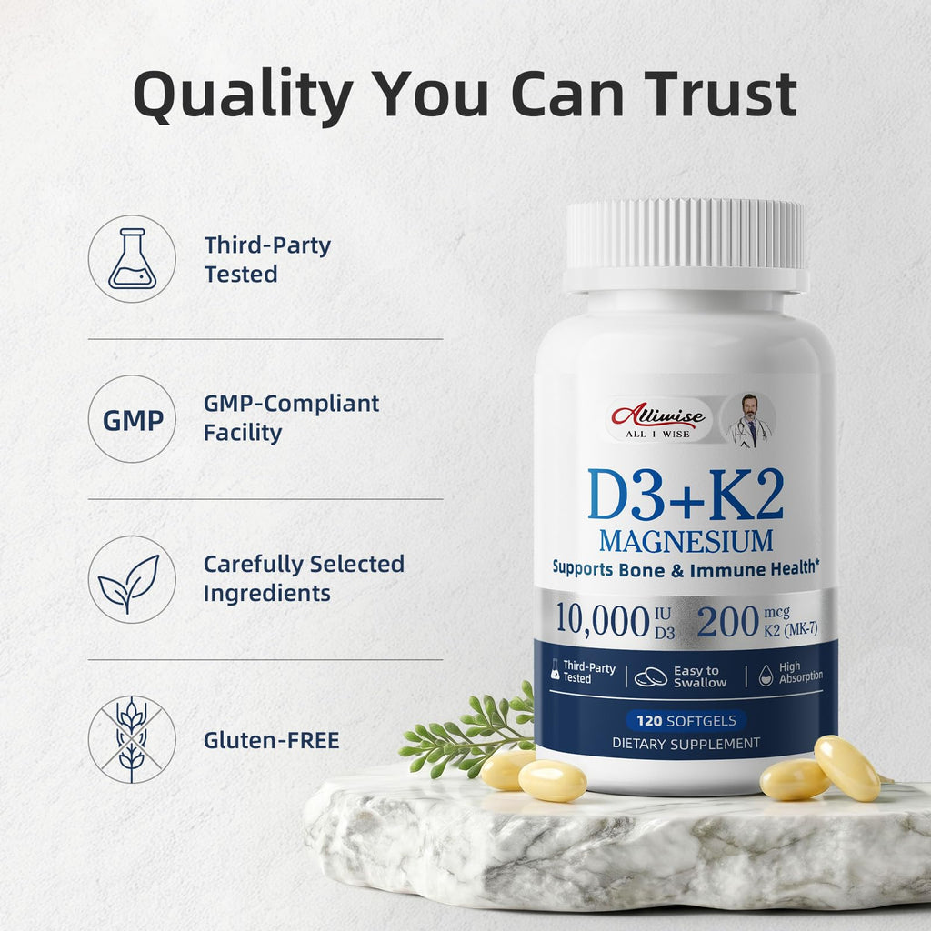 Alliwise D3 K2 for heart health