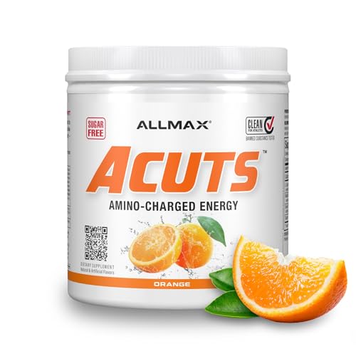 ALLMAX amino energy powder orange flavour