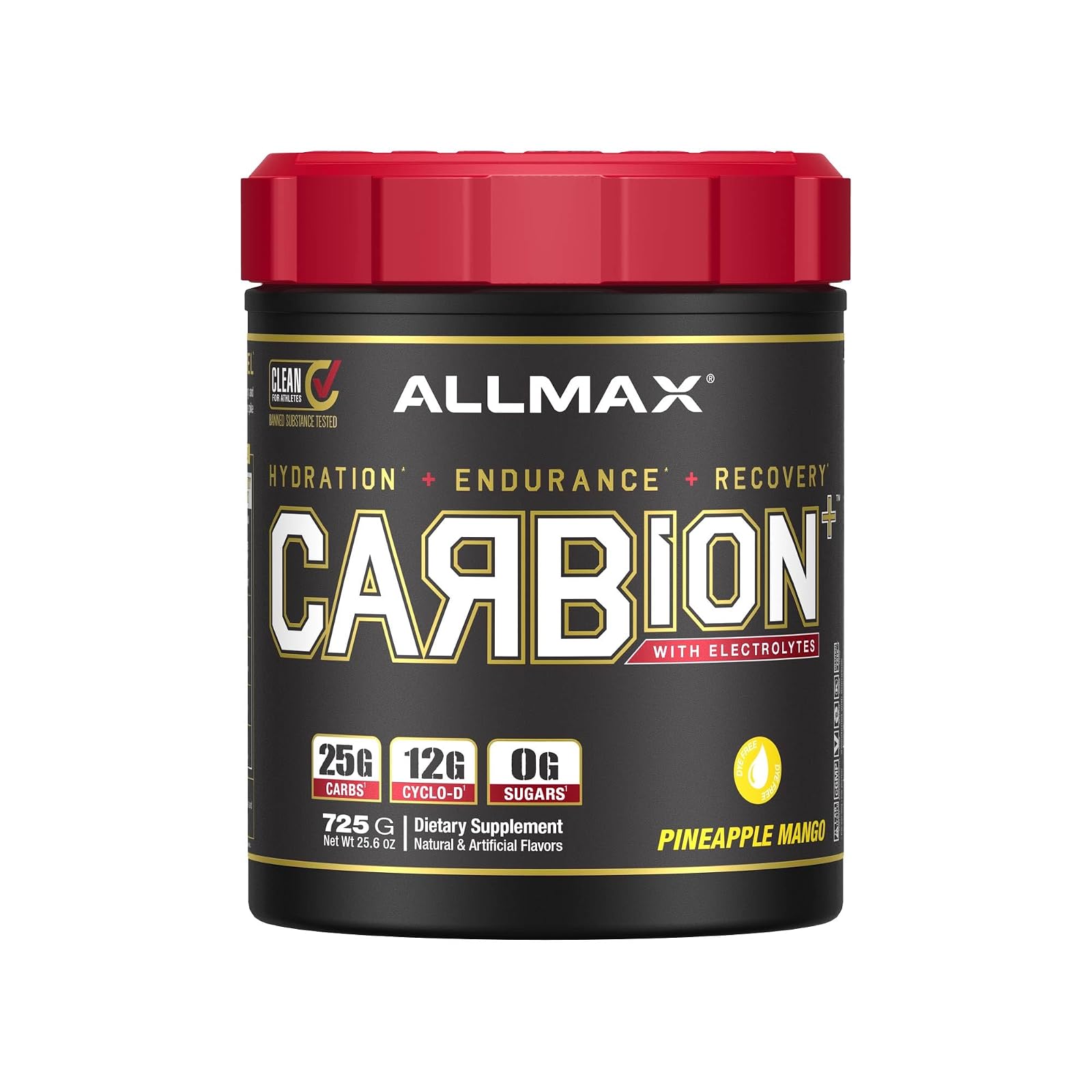 ALLMAX CARBION+ training fuel powder