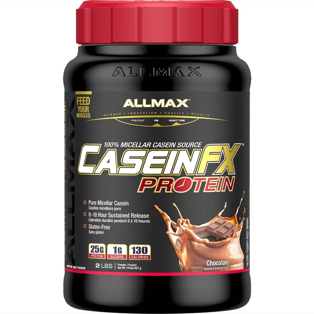 ALLMAX Casein-FX chocolate protein powder