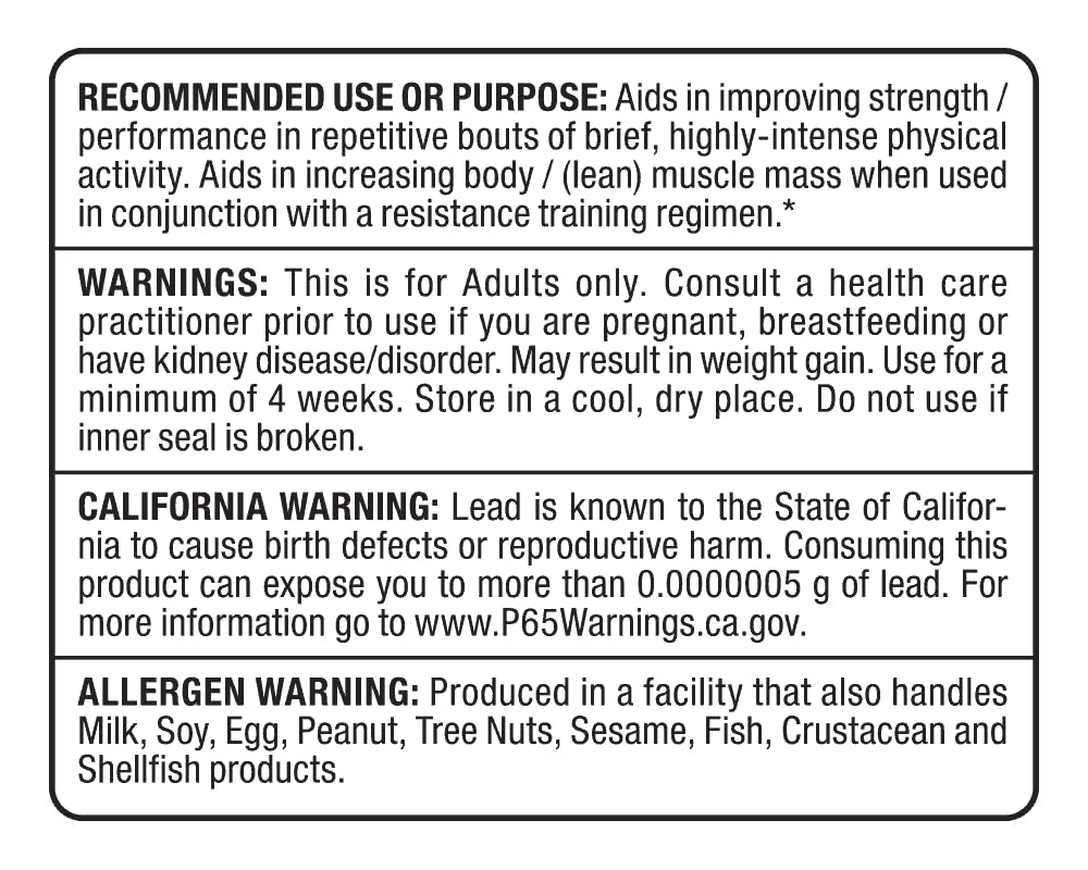 ALLMAX creatine for enhanced athletic performance