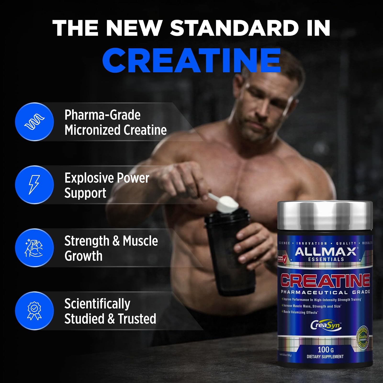 ALLMAX creatine for enhanced performance