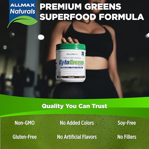 ALLMAX CytoGreens chocolate flavour mix