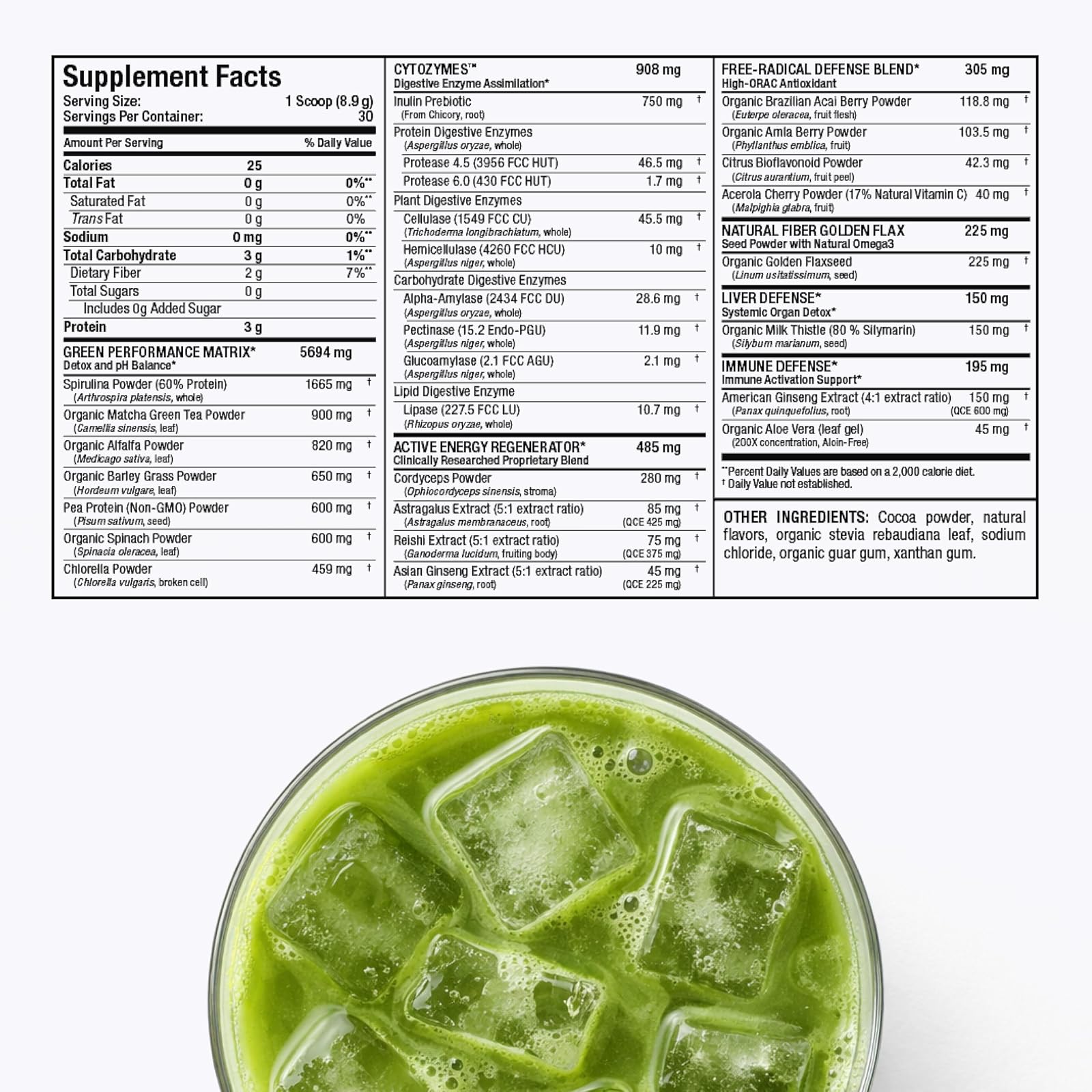 ALLMAX greens powders with antioxidants