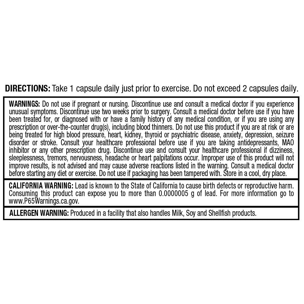 ALLMAX herbal capsules for fat burning