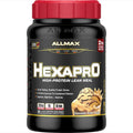 ALLMAX HexaPro chocolate peanut butter protein powder