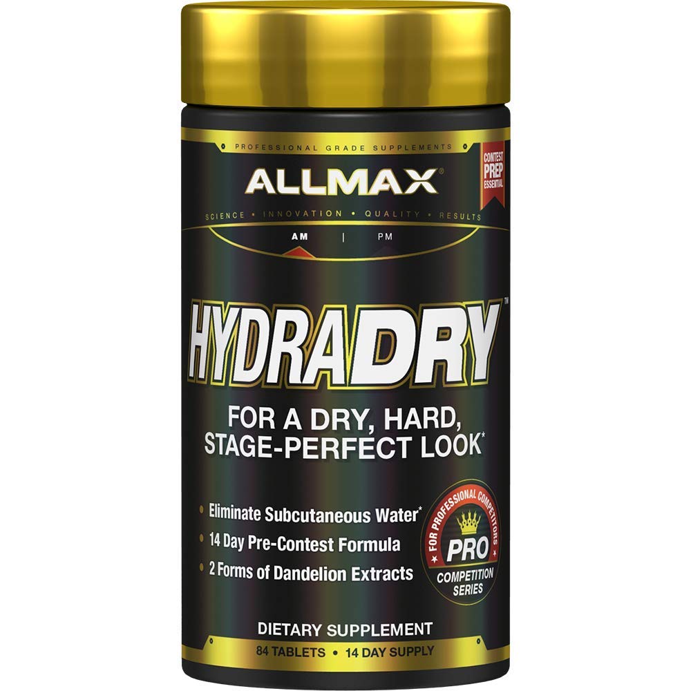 ALLMAX HydraDry water reduction tablets