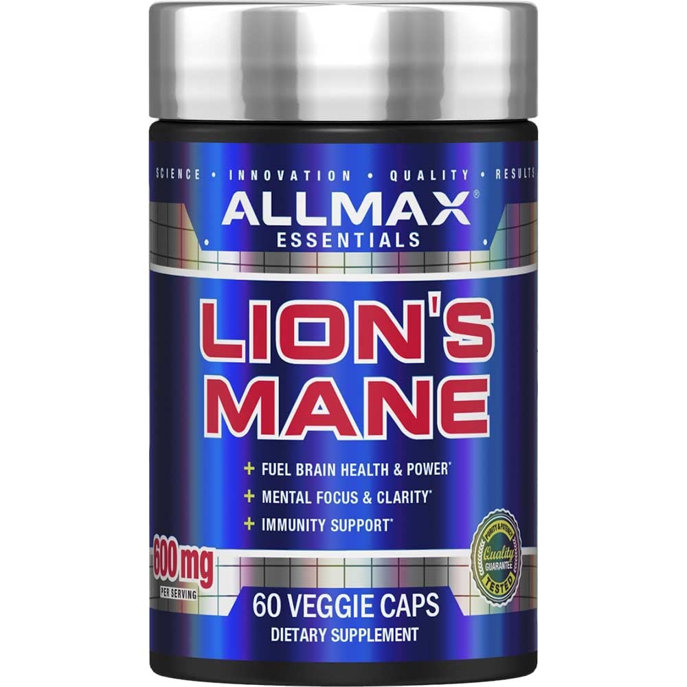 ALLMAX Lion's Mane cognitive support capsules