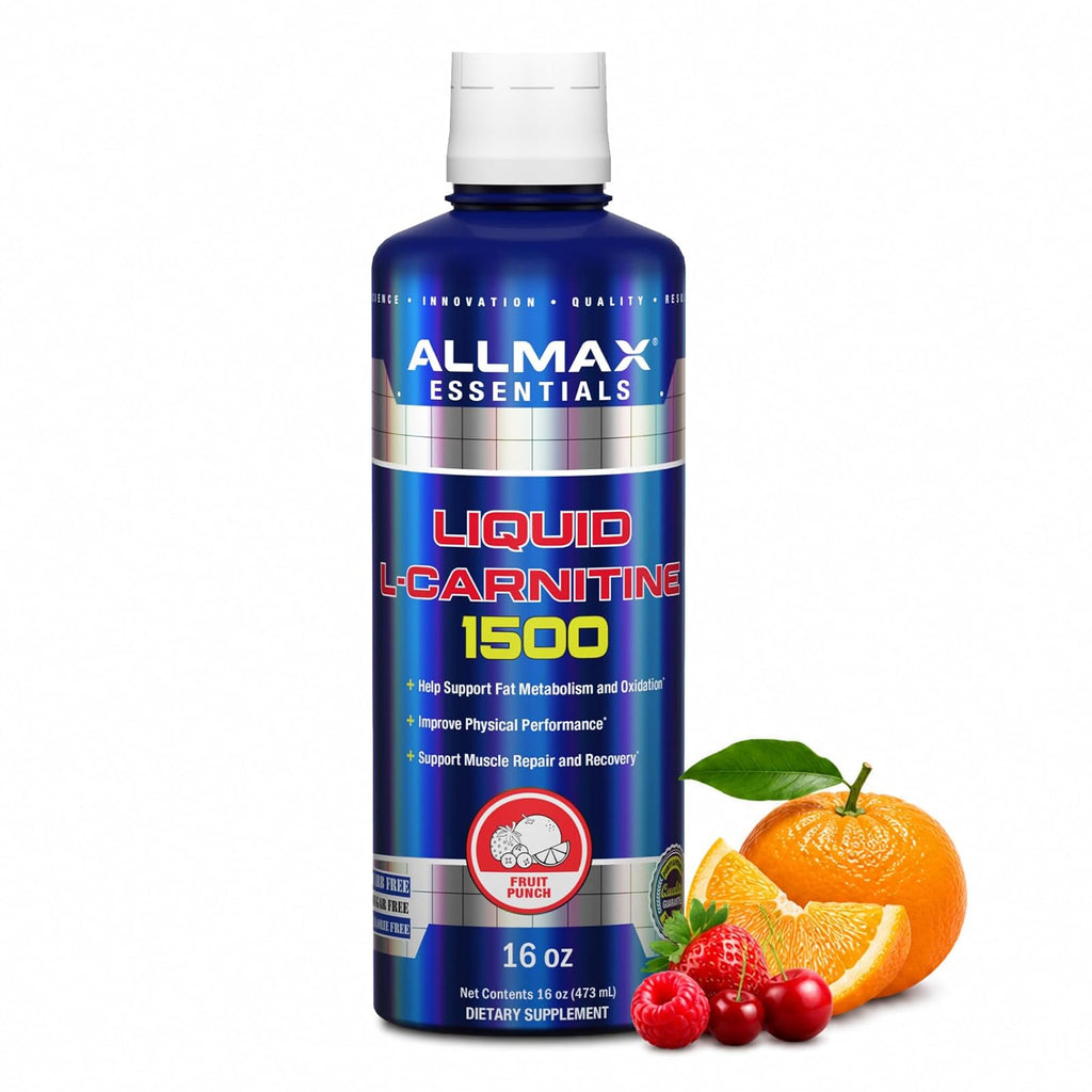 ALLMAX liquid l-carnitine fruit punch