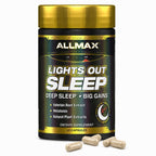 ALLMAX melatonin sleep support capsules