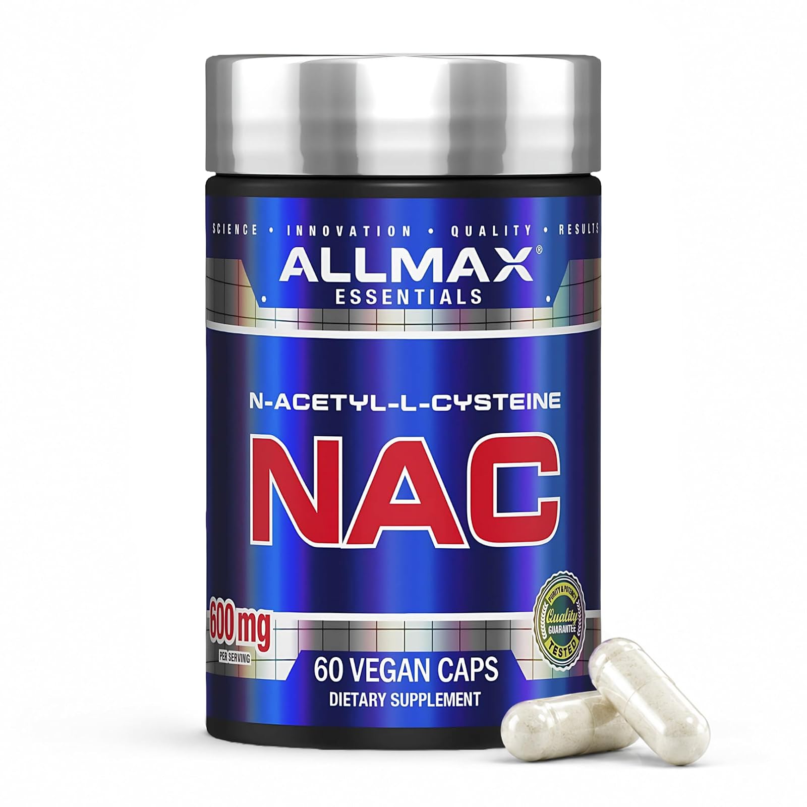 ALLMAX NAC vegan capsules for wellness