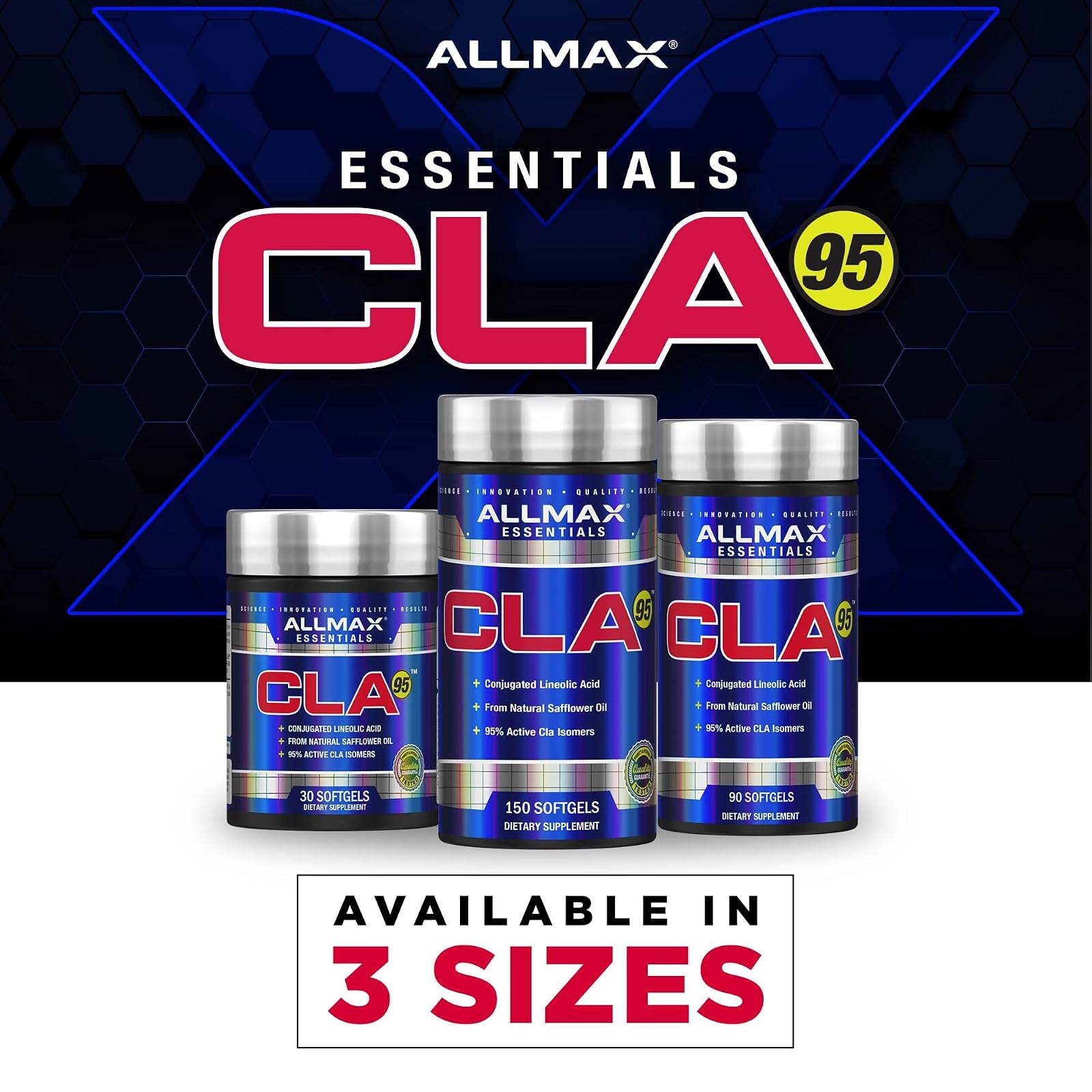 ALLMAX omega essential fats supplement