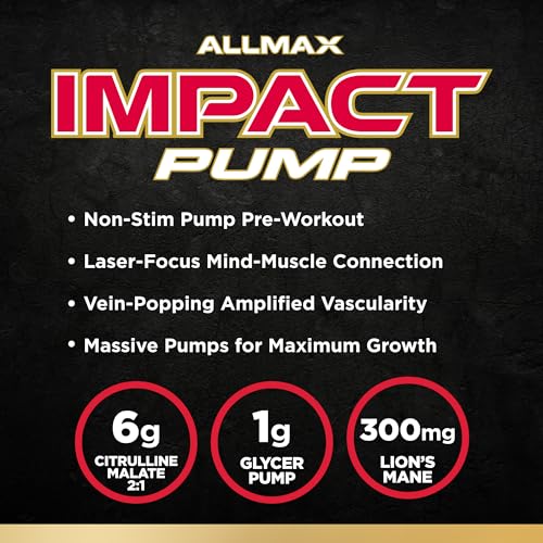 ALLMAX powders for muscle pump